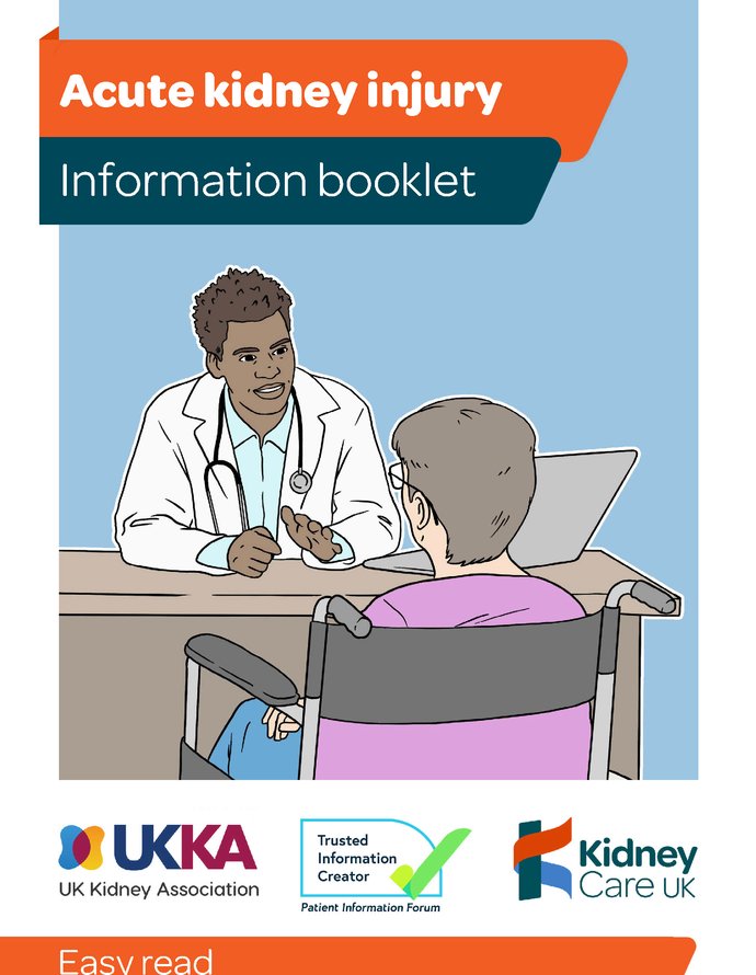 Patient information booklets | Kidney Care UK
