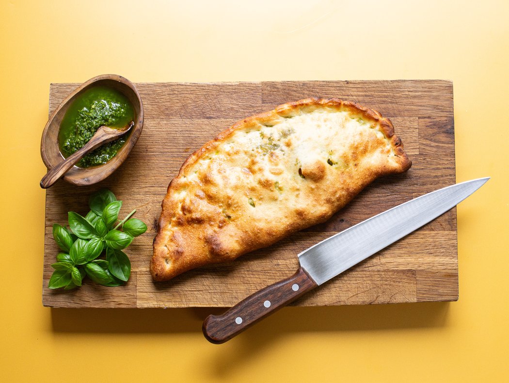 Roasted vegetable calzone | Kidney Care UK